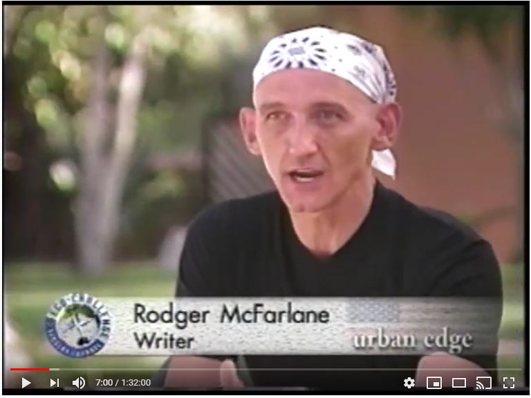 The unlikely friend | Rodger McFarlane | Too Much Brudders blog